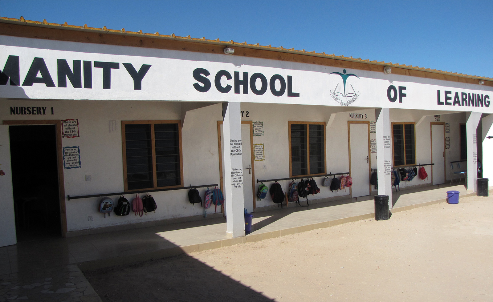 Bau der neuen Nursery School - "Zukunft für Kinder der Humanity nursery ...